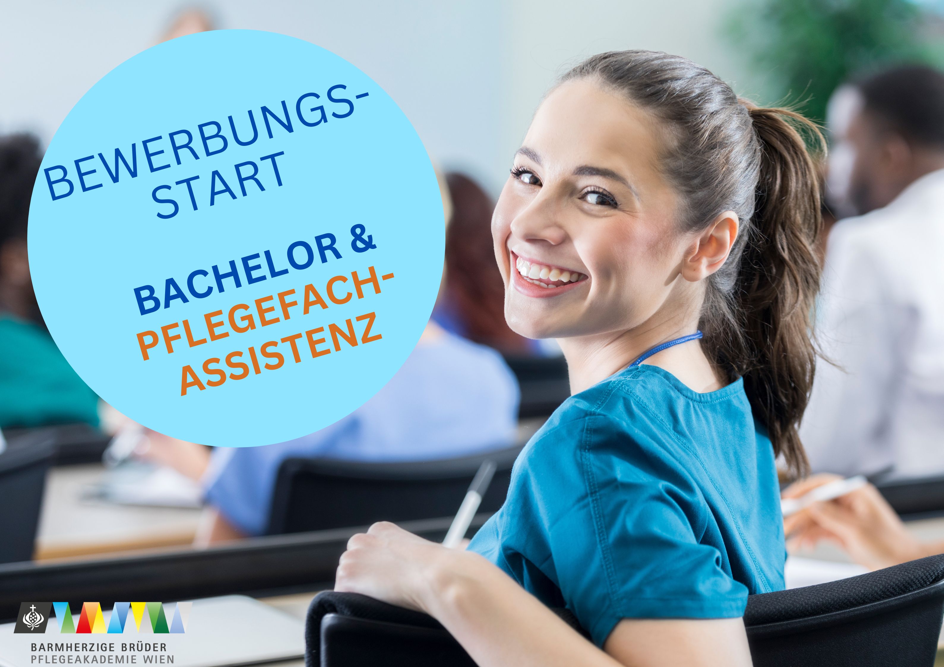 Bewerbungsstart: Bachelorstudium & Pflegefachassistenz