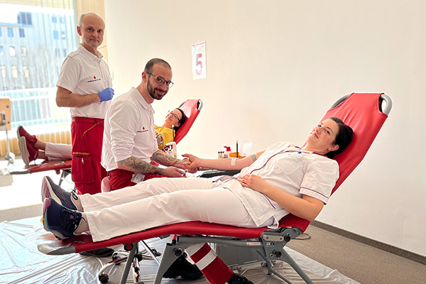 Blutspendeaktion in den Lebenswelten Steiermark